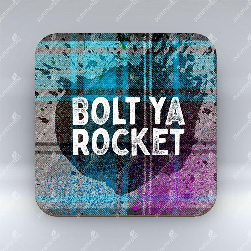 Bolt ya rocket - Coaster – pureminted Bolt ya rocket - Coaster – pureminted