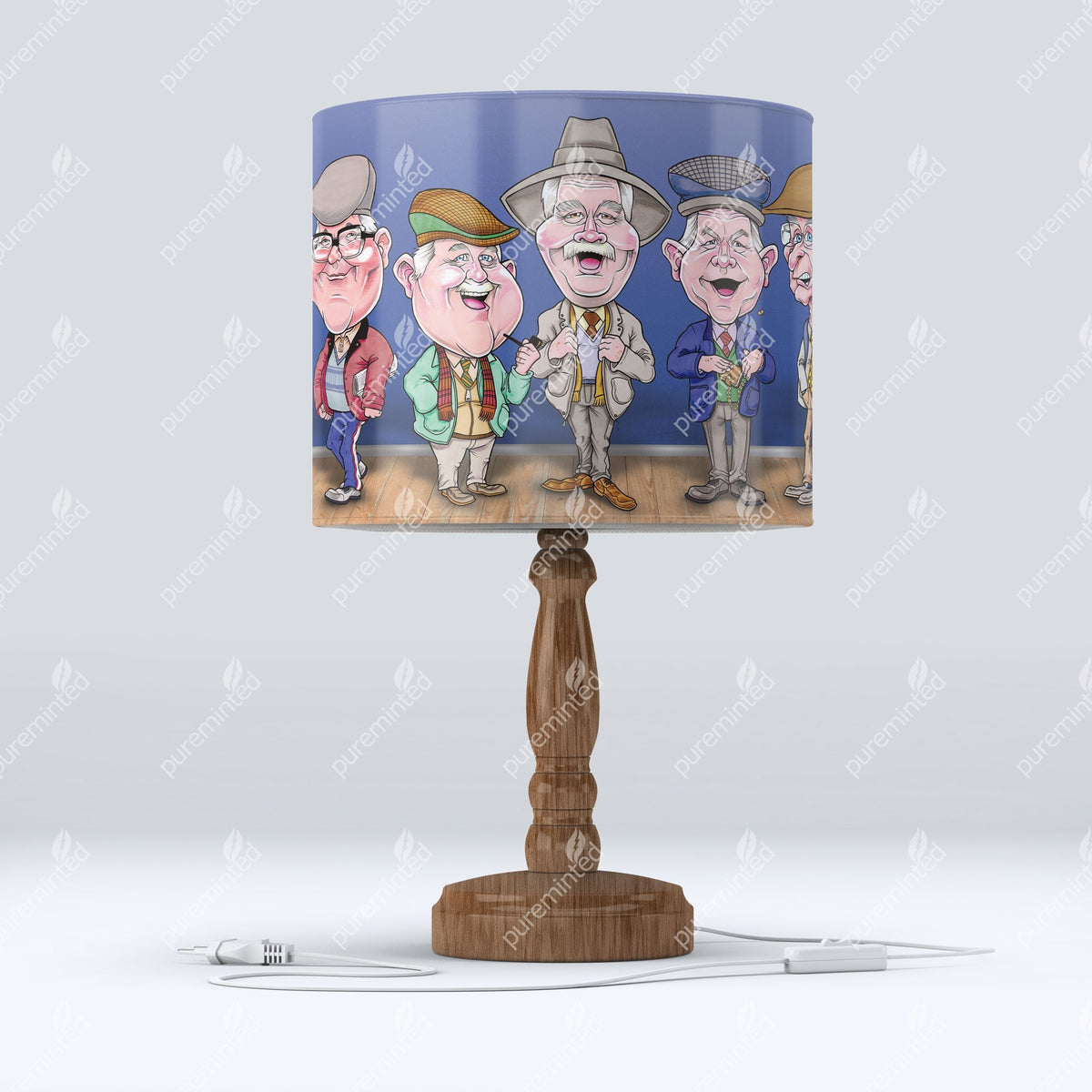Auld Pals - Colour - Table/Standard Lampshade – pureminted