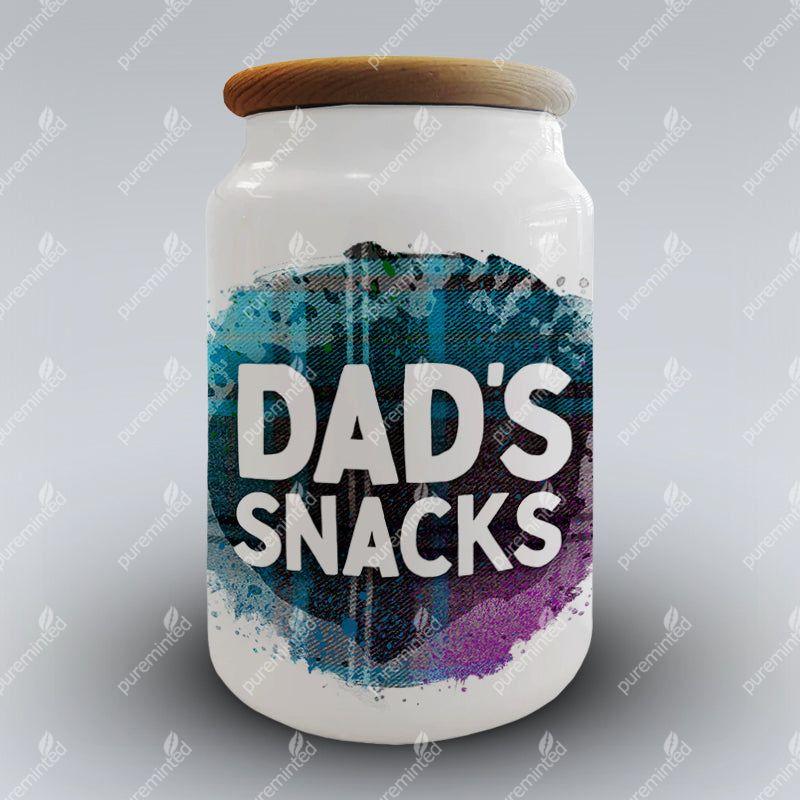 Dad's Snacks - Small Storage Jar – pureminted