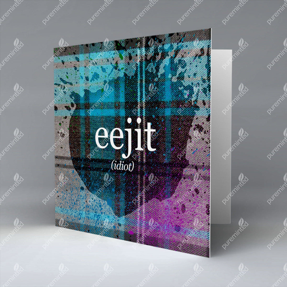 Eejit - Greetings Card – pureminted