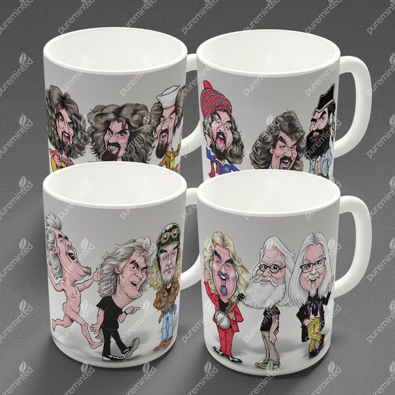 Oor Billy - All Four Eras - Mugs – pureminted
