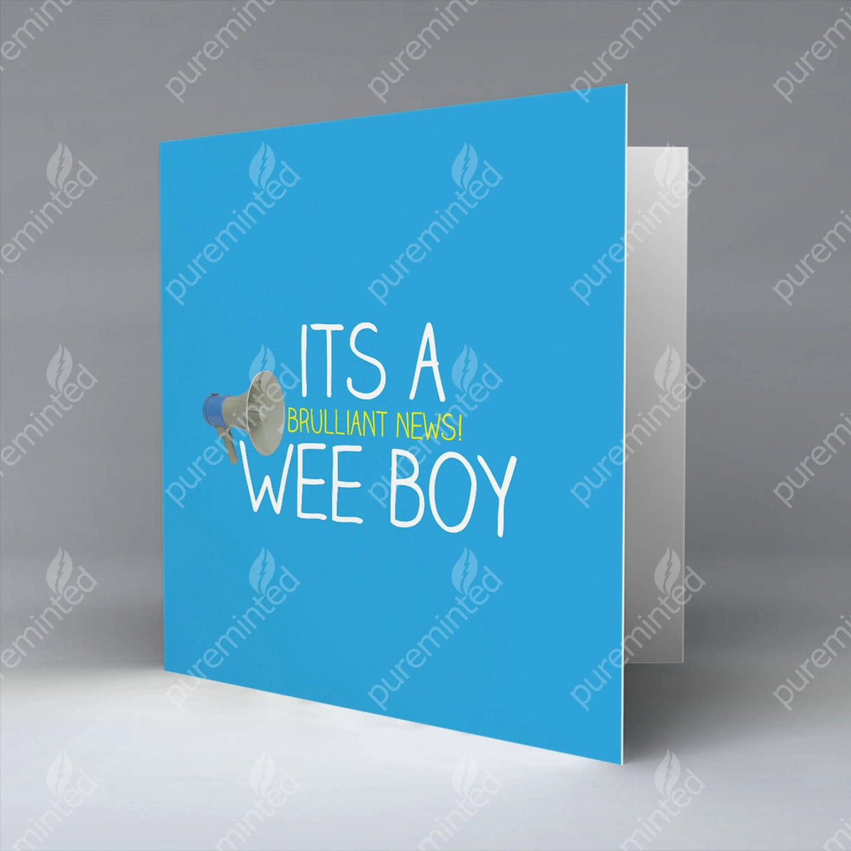 It's a Wee Boy – pureminted
